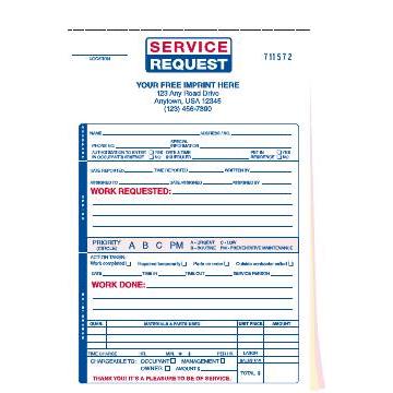 Service Call Form