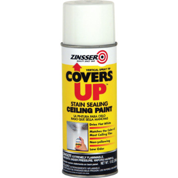 13 Oz Zinsser Covers Up Ceiling Tile Paint And Primer - White | HD Supply